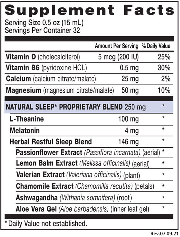 Liquid Natural Sleep Aid — Eniva Health